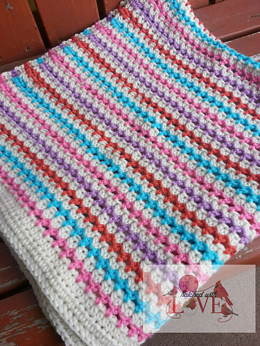 Ravelry: Easy Breezy Blanket pattern by Jennifer Hatch