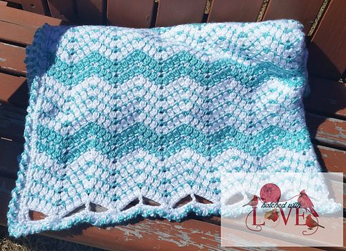 Ravelry: Strips of Chevron Blanket pattern by Jennifer Hatch