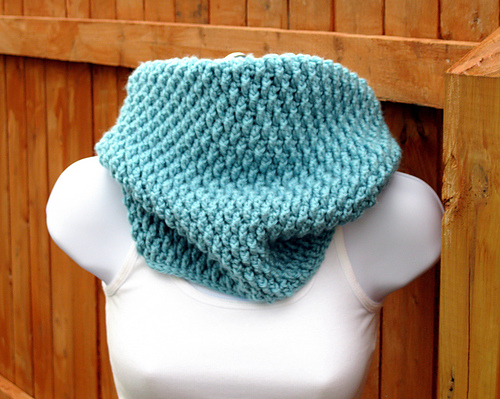 Ravelry: Tightly Textured Hooded Cowl pattern by Jenny Collins
