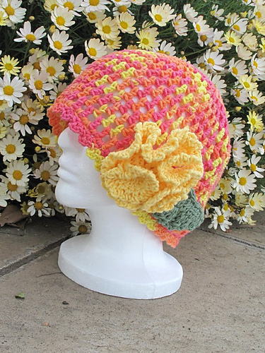 Ravelry: Spring Bloom Beanie pattern by Crochet by Jennifer