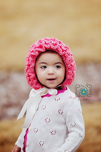 Ravelry: Ruffle Baby Bonnet pattern by Crochet by Jennifer