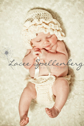 Ravelry: Ruffle Baby Bonnet pattern by Crochet by Jennifer