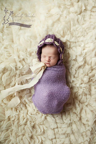 Ravelry: Ashlyn Baby Bonnet pattern by Crochet by Jennifer