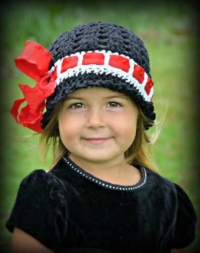 Ravelry: Katrina Ribbon Cloche pattern by Crochet by Jennifer