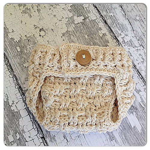 Ravelry: Texture Weave Diaper Cover pattern by Crochet by Jennifer