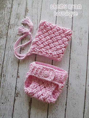 Ravelry: Diagonal Weave Diaper Cover pattern by Crochet by Jennifer