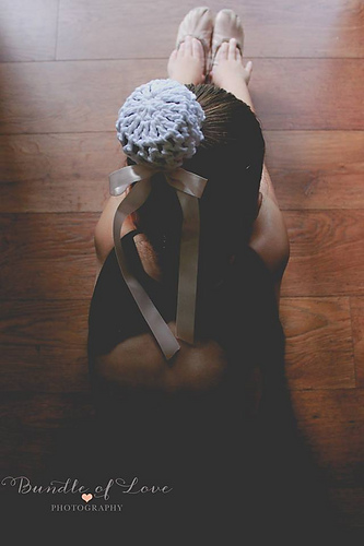 Ravelry: Ballerina Bun Cover pattern by Crochet by Jennifer