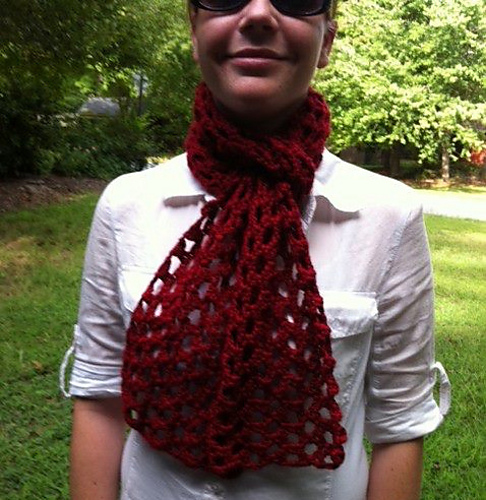 Ravelry: Fishing Net Scarf pattern by Crochet by Jennifer