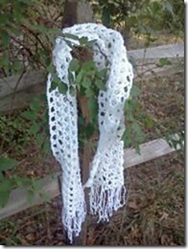 Ravelry: Fishing Net Scarf pattern by Crochet by Jennifer