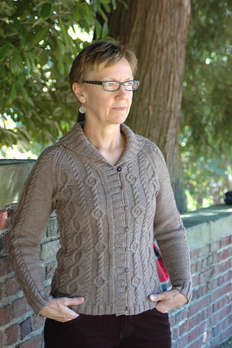 Ravelry: Glentrekker Cardigan pattern by Jennifer Hagan