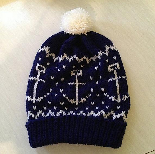 Ravelry: The Anchor tuque pattern by Jen Sangiovanni