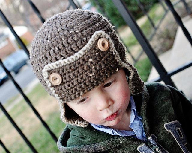 Ravelry: Classy Aviator Hat pattern by Classy Crochet