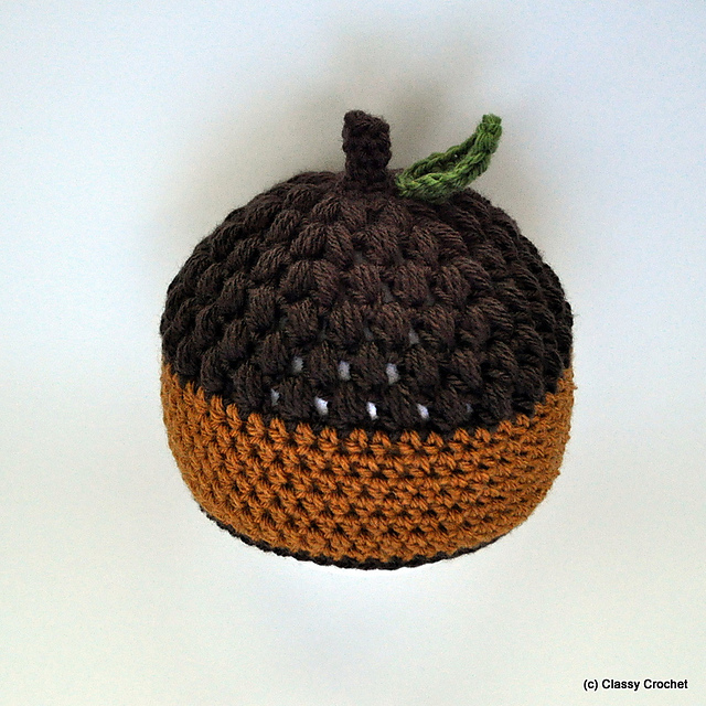 Ravelry: Classy Awesome Acorn Hat pattern by Classy Crochet