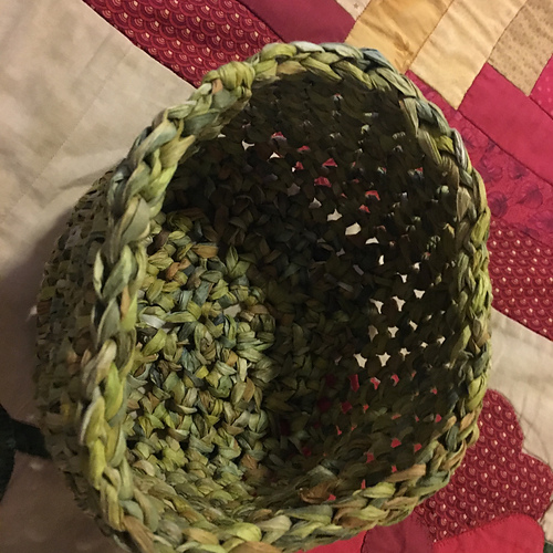 Ravelry: Hemp basket pattern by Maria Isabel