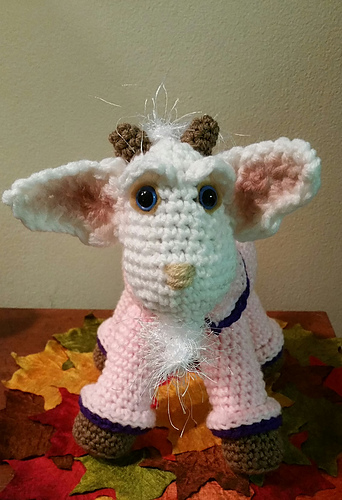 Ravelry: Baby Goat in Pajamas pattern by Jenny Miller