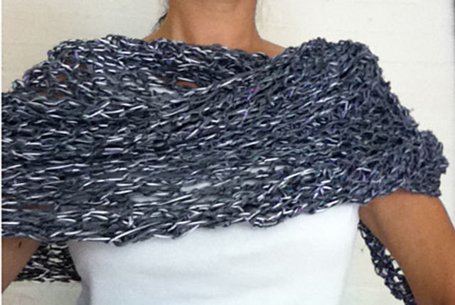 Ravelry: jennalla's reflective cycling scarf