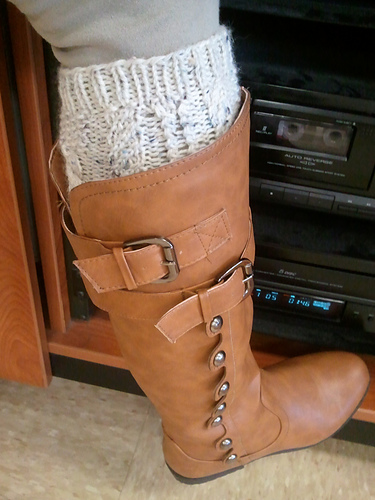 Ravelry: My Pina Colada Boot Toppers pattern by Jennifer Brooks Rice