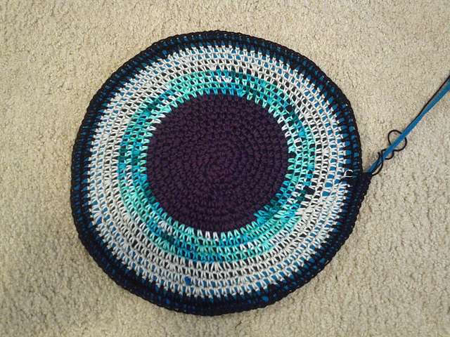 Ravelry: MistressJennie's Abigail's Upcycled Rag Rug