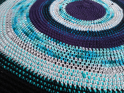 Ravelry: MistressJennie's Abigail's Upcycled Rag Rug