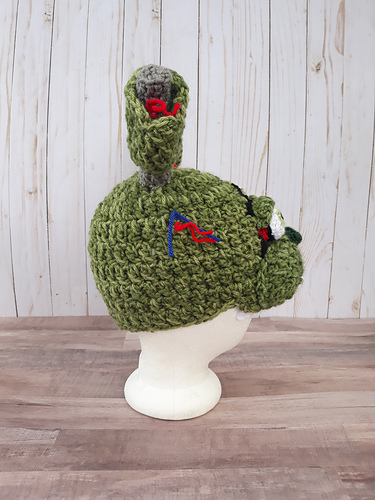 Ravelry: Springtrap Hat pattern by Jennifer Borchert