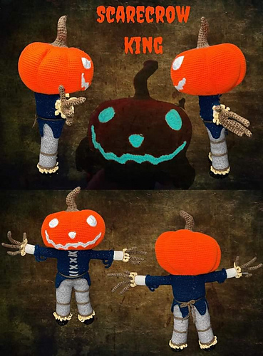 Ravelry: Scarecrow King pattern by Jennifer Borchert