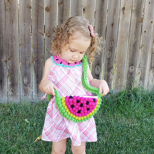 Ravelry: Sweet Watermelon Purse pattern by CCrochet Shoppe
