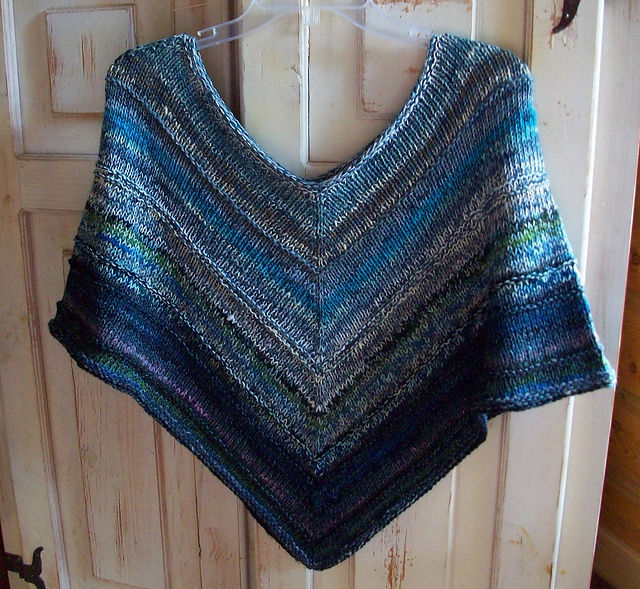 Ravelry: jenniferknitifer's Fearless Girls Poncho #2