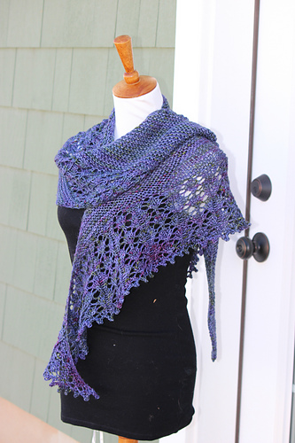 Ravelry: Hana Shawl pattern by Jennifer Owens