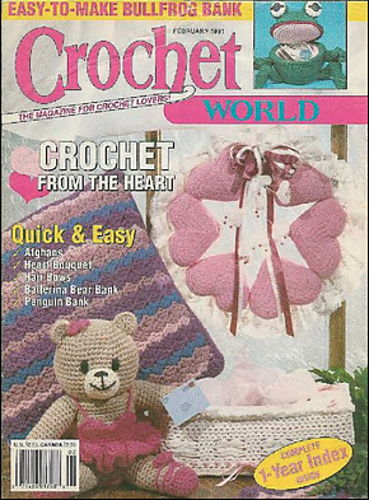 Ravelry: Crochet World Magazine, February 1991 - patterns