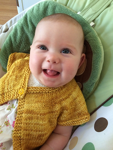 Ravelry: One Baby Sweater pattern by Erika Flory