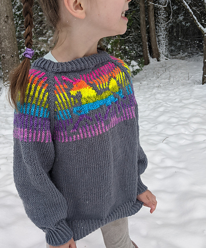 Ravelry: Unicorn Sweater pattern by Jennifer Thiele