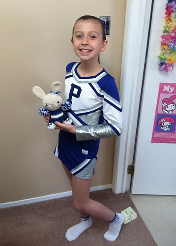 Ravelry: Cheerleader Bunny pattern by Jennifer Y. Wang