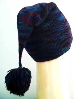 Ravelry: One-Skein Pom Pom Toque pattern by Jenny Bisch