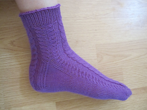 Ravelry: Azure Socks pattern by Deb Barnhill