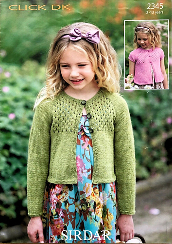 Ravelry: Sirdar 2345, Click DK - patterns