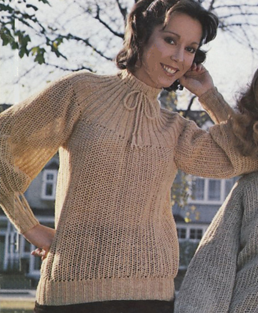 Ravelry: Ribbed Yoke Sweater pattern by Watmoughs Knitting Studio