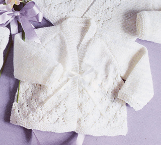 Ravelry: V Neck Matinee Coat pattern by Knit Craft Publications Ltd