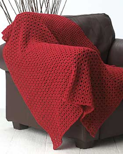 Ravelry: Red Blanket pattern by Bernat Design Studio