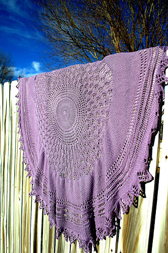 Ravelry: Heliocentric Pi Shawl pattern by Jess Gagnon Knits