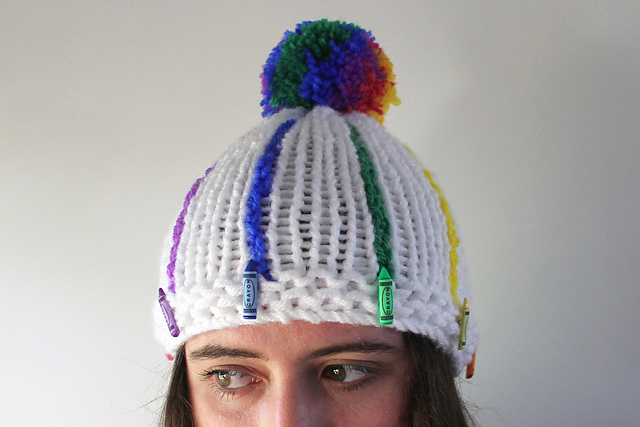 Ravelry: Crayon Beanie pattern by Jessica Jade Harlow (Knits by Jessica ...