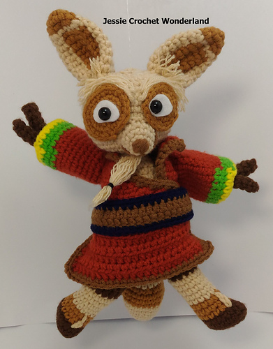 Ravelry: Master Shifu @ Kung Fu Panda pattern by Jessie Lin