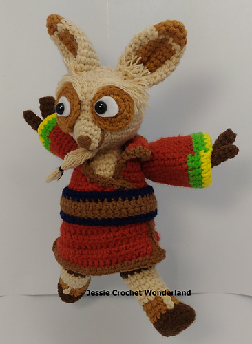 Ravelry: Master Shifu @ Kung Fu Panda pattern by Jessie Lin