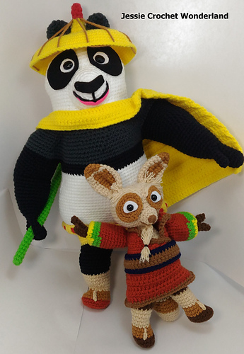 Ravelry: Master Shifu @ Kung Fu Panda pattern by Jessie Lin