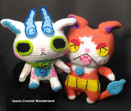 Ravelry: Komasan in Yo Kai Watch pattern by Jessie Lin