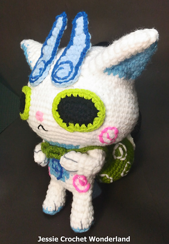 Ravelry: Komasan in Yo Kai Watch pattern by Jessie Lin