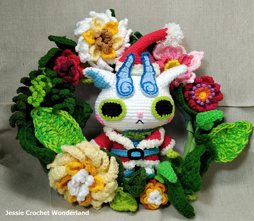 Ravelry: Komasan in Yo Kai Watch pattern by Jessie Lin