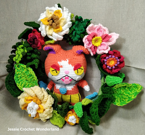 Ravelry: Jibanyan @ Yo Kai Watch pattern by Jessie Lin