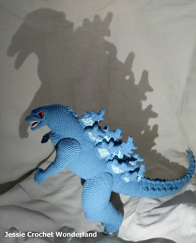 Ravelry: Giant Godzilla pattern by Jessie Lin