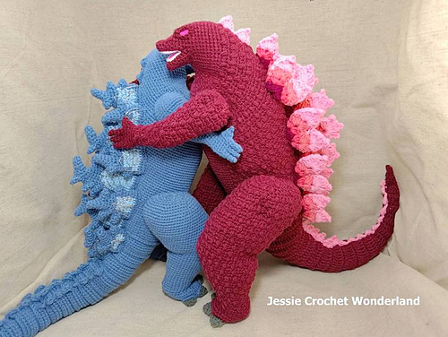 Ravelry: Red Godzilla pattern by Jessie Lin