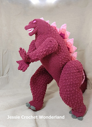 Ravelry: Red Godzilla pattern by Jessie Lin
